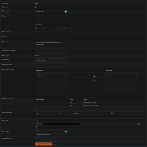 presence detection opnsense does not work for me configuration