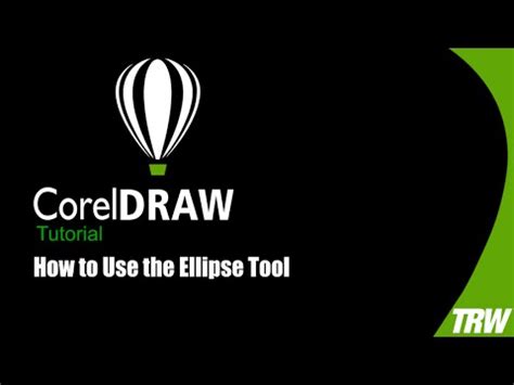 How To Use The Ellipse Tool In CorelDraw X YouTube