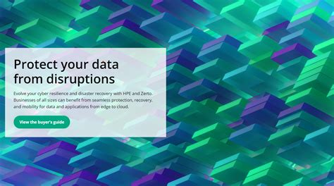 Disaster Recovery And Cyber Resilience With Hpe And Zerto Cll Systems Sdn Bhd