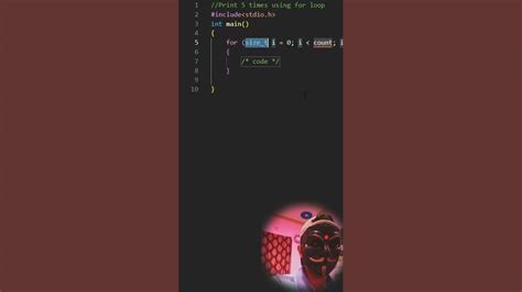 C21 Print Using For Loop In C Trendingshorts Forloop Print Trending Viralshorts Coding