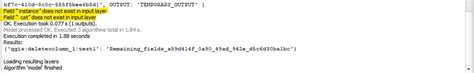 Drop Multiple Fields In Graphic Modeller Qgis 31014 Not Working