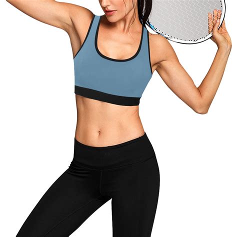 Hmong Girl Air Force Blue Raf Womens All Over Print Sports Bra Model T52 Id D2727517