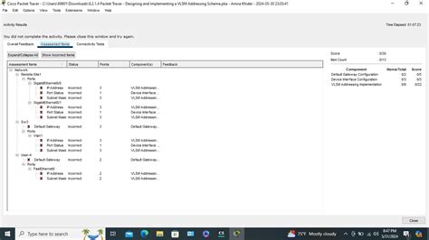 Solved Packet Tracer ﻿designing And Implementing A Vlsm