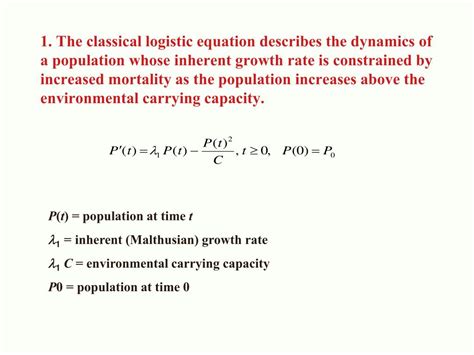 Ppt Ii General Theory Of Age Structured Population Dynamics Powerpoint Presentation Id 6728238
