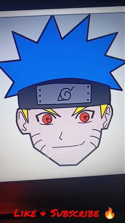 Draw Naruto Using Python Turtle Graphics🔥🔥 Python Programming 🔥 Youtube