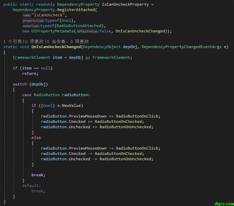 让 Wpf 的 Radiobutton 支持再次点击取消选中的功能 独立观察员 博客园