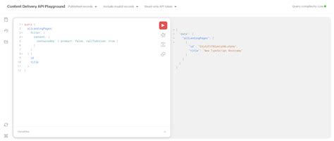 Advanced Data Retrieval With Deep Filtering In Datocms
