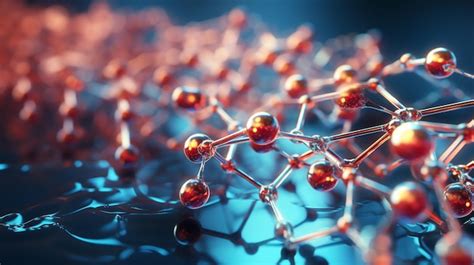 Premium Ai Image Molecules Connect In Scientific Discovery Symbolizing Progress