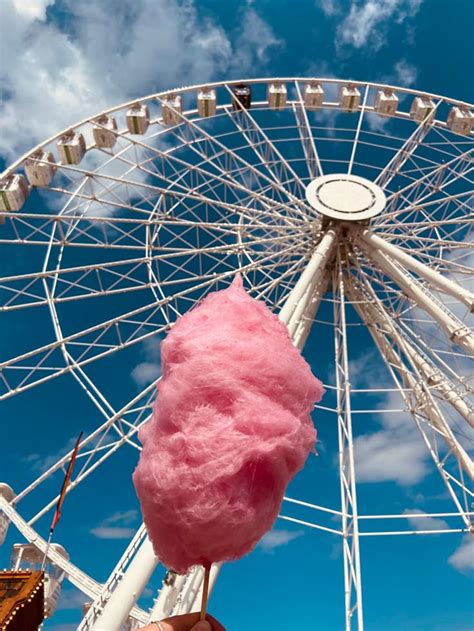 Сладкая вата Силуэтные картинки Колесо обозрения Летние фотосессии