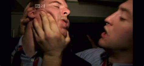 Amateur English Rugby Team Drunk And Kiss Each