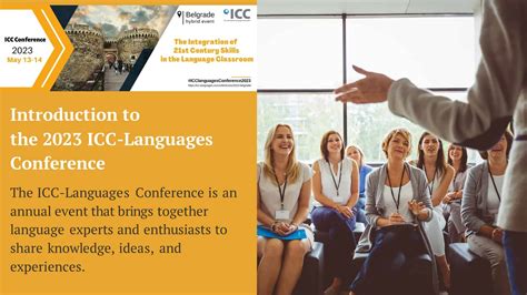 2023 Icc Languages Annual Conference The Integration Of 21st Century