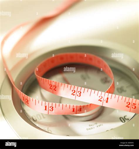 A Scale And A Ruler Stock Photo Alamy
