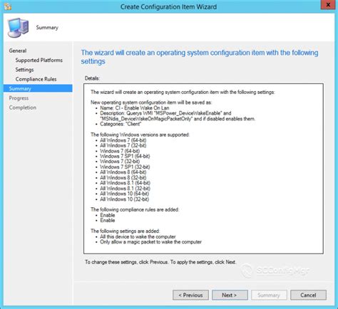 Wake On Lan With ConfigMgr Compliance Baseline MSEndpointMgr