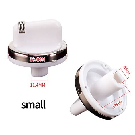 White Universal Control Knobs Replacement Universal Gas Water Heater