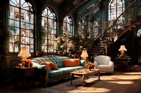 Premium Ai Image Classic Room Interior Design