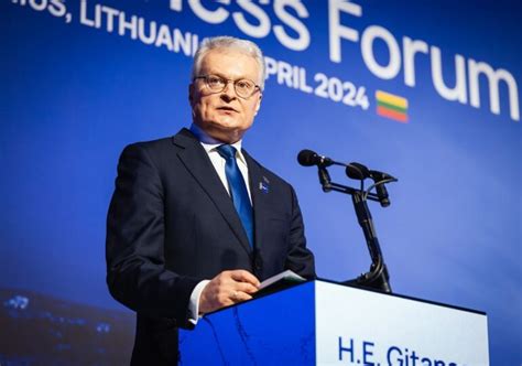 Gitanas Nauseda Reales Președinte Al Lituaniei Spotmedia Ro