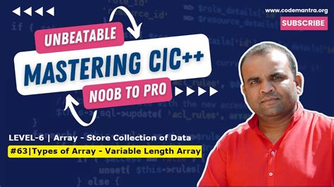 63 types of array variable length array mastering in c c