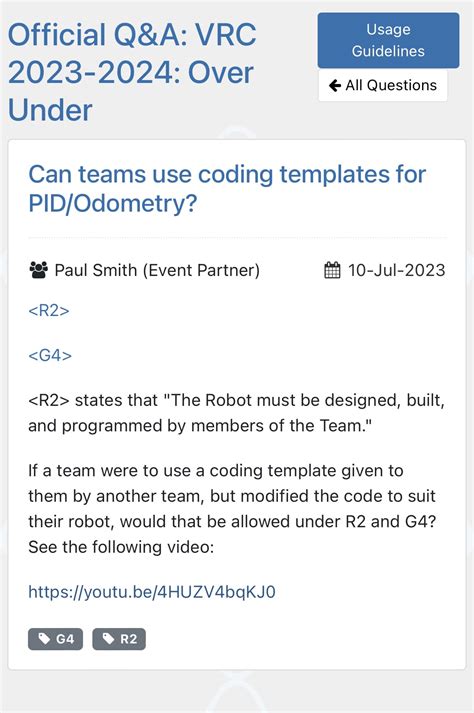 Code Templates And Student Centered Policy Discussion VEX V General Discussion VEX Forum