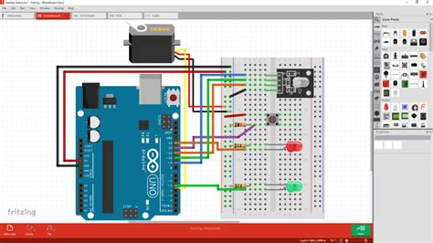 Fritzing Circuit Wiring Diagrams