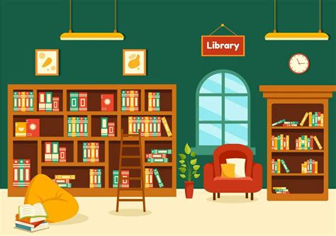 Librabry Cartoon