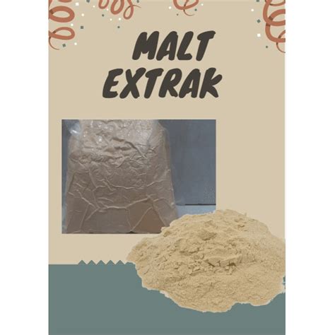 Jual Termurah Light Dry Malt Extract Malt Extrak Ekstrak Malt 500g