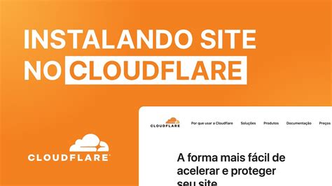 Como Instalar Seu Site No Cloudflare Atualizado 2022 Youtube