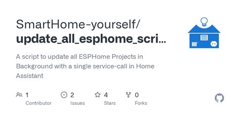 github smarthome yourself update all esphome script a script to