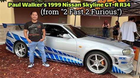 Paul Walker Veloce E Furioso 2 Skyline Oggi Abbiamo La Nissan Skyline
