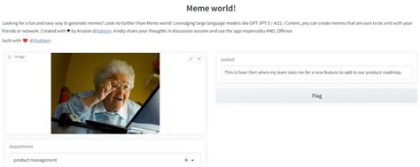 mohammed arsalan on linkedin built meme generator app using gpt4