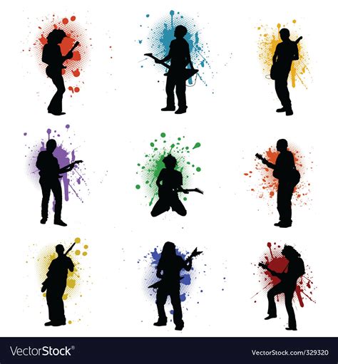 Grunge Music Royalty Free Vector Image VectorStock
