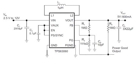 Buck Boost Converter Circuit Circuit Diagram