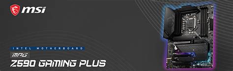 MSI MPG Z590 Gaming Plus Motherboard | Ezpz Solutions