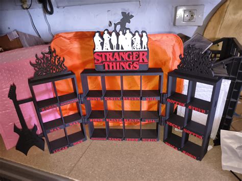 🪞 Stranger Things Kinder Joy Display Stand Modular Version・ Stl File