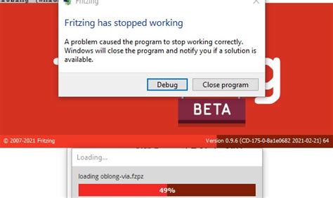 Incorrectly Configured Fzp File Crashes Parts Editor Issue