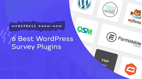 6 best wordpress survey plugins kubiobuilder