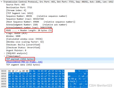 Tcp报文段的数据长度是如何计算得到的报文长度怎么计算 Csdn博客