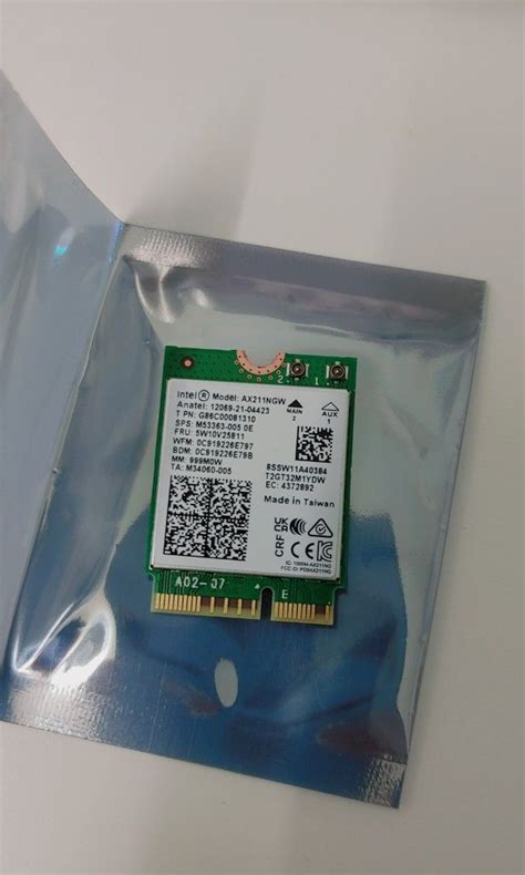 Intel AX211 NGW WiFi 6E Module For Intel 10th Gen Systems ONLY Computers Tech Parts