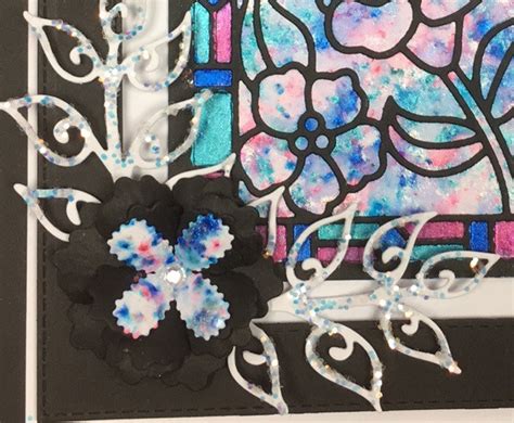 Phills Crafty Place Stained Glass Die With Pixie Powders