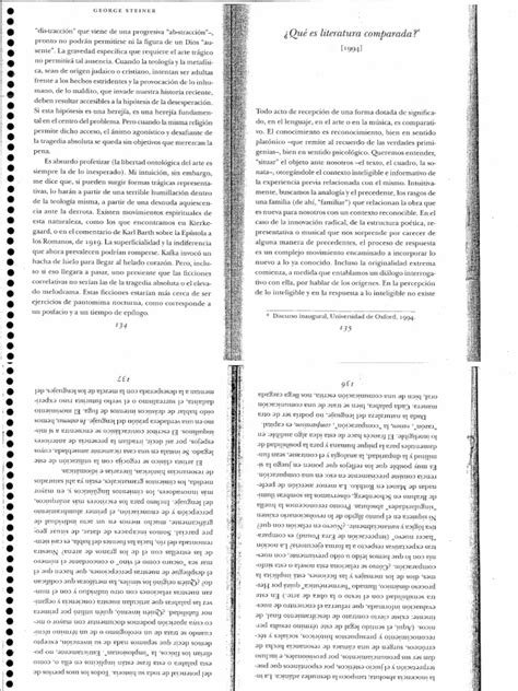 George Steiner Pasion Intacta Ensayos 1978 1995 | PDF
