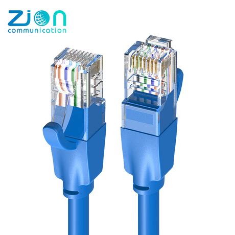 CAT 6 U UTP RJ45 Patch Cable From China Manufacturer Zion Communication