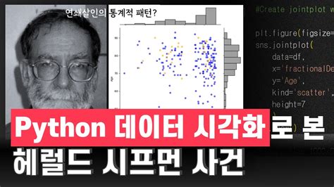 Python 데이터 시각화로 본 헤럴드 시프먼 사건 연쇄살인의 통계적 패턴 Youtube Python 데이터 시각화로 본 헤럴드 시프먼 사건 연쇄살인의 통계적 패턴 Youtube