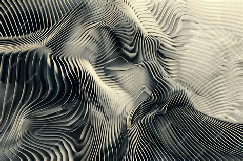 Premium Photo Algorithmic Art Inspired By Optical Illusions And Generative Ai