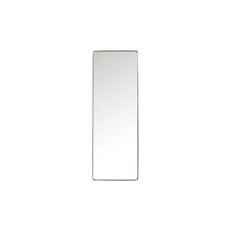 Shop Curve Rectangular Copper Mirror Online Chattels And More