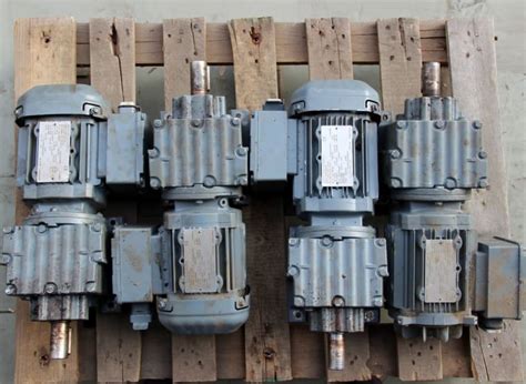Sew Eurodrive R27 Drs71s4 And8 Lot 4x Geared Motor Begagnat