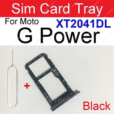 Sim Card Tray Holder For Motorola Moto G Fast G Pro G Pure G Stylus G G Power Sim