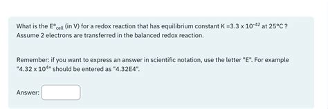 Solved What Is The Mathrm{e} { Circ} Cell In