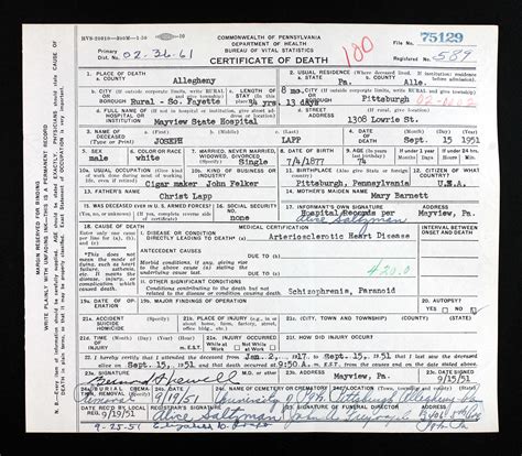 Joseph Lapp 1877 1951 Find A Grave Memorial