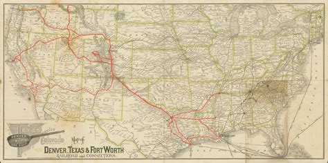 The Denver Road Railroad Map