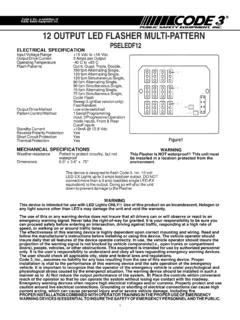 12 OUTPUT LED FLASHER MULTI PATTERN Code 12 Output Led Flasher Multi Pattern Code Pdf