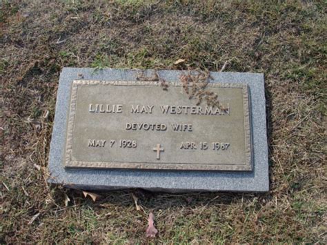 Lillie May Westerman 1928 1987 Find A Grave Memorial
